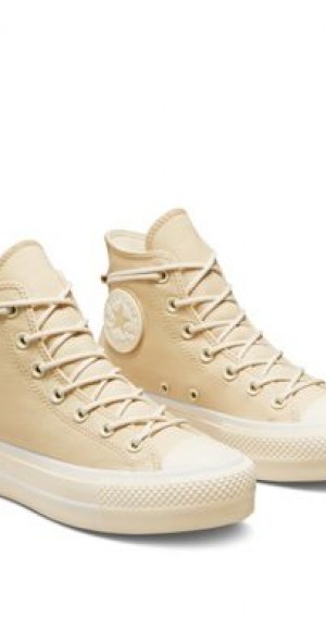 Converse - Chuck Taylor All Star Lift Hi sneakers in oat-Neutral