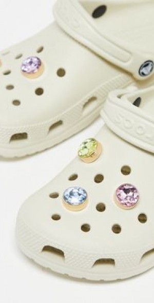 Crocs - jibbitz gold and gem 5 pack-Multi