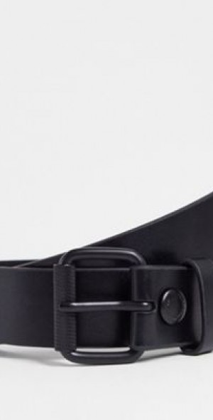 Fred Perry - logo belt in black