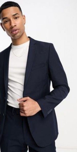 French Connection - suit jacket in navy