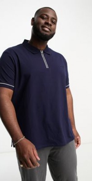 Grey Hawk - Plus polo in navy