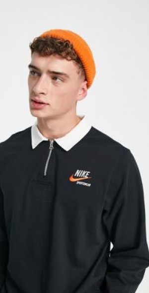 Nike - Trend Rugby polo in black