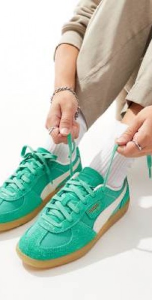Puma - PUMA Palermo Vintage sneakers in green