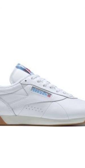 Reebok - F/S low sneakers in white and blue