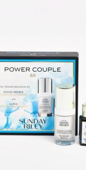 Sunday Riley - Power Couple Total Transformation Kit (Save 30%)-Clear