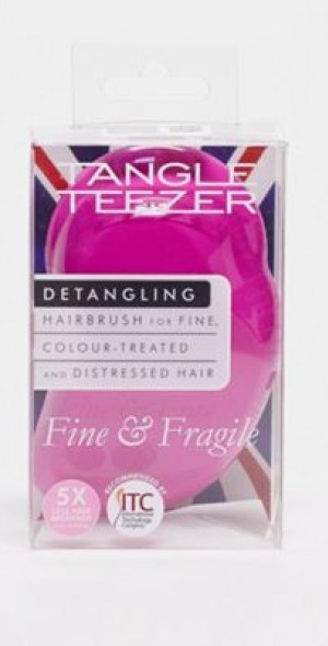 Tangle Teezer - The Fine & Fragile Detangling Hairbrush - Berry Bright ...