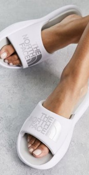 The North Face - Triarch slides in white