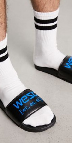 WESC - sliders in black