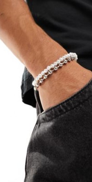 WFTW - visionary double bracelet in silver