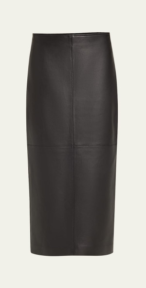 A.L.C. - Marta Straight Leather Maxi Skirt