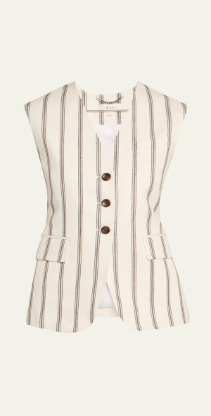 A.L.C. - Noa Stripe Vest