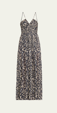 A.L.C. - Poppy Floral Off-The-Shoulder Gown