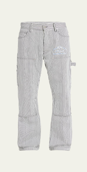 Amiri - Men's Railroad Striped Carpenter Pants