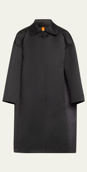 Bach Mai - Flower-Print Oversized Lab Coat