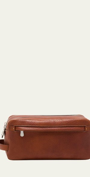 Brunello Cucinelli - Men's Leather Toiletry Bag