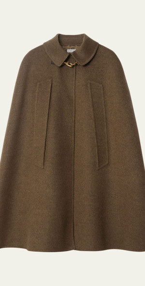 Burberry - Clasp Closure Cape