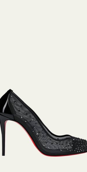 Christian Louboutin - Bridela Strass Red Sole Pumps