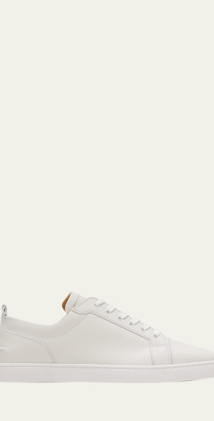 Christian Louboutin - Men's Louis Junior Leather Low-Top Sneakers