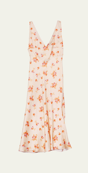 Ciao Lucia - Tejat Floral V-Neck Midi Dress
