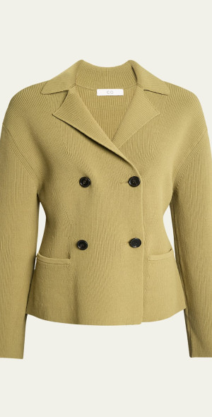 Co - Double-Breasted Cardigan
