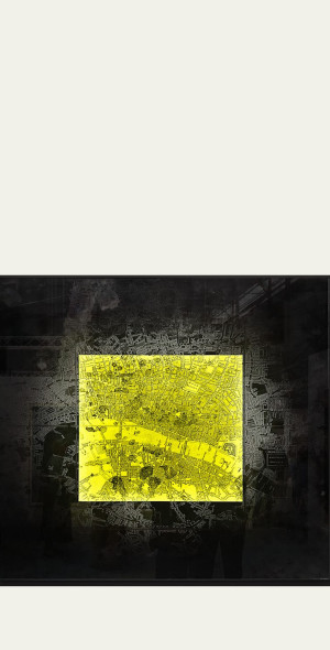 Contemporary Art Projects USA - "London" Wall Art by Alejandro Rauhut