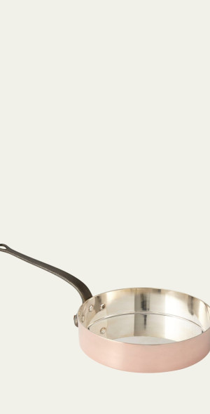 Duparquet Copper Cookware - Solid Copper Saute Pan with Tin Lining