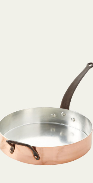 Duparquet Copper Cookware - Solid Copper Tin-Lined Saute Pan