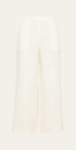 Eres - Select Linen Wide-Leg Pants