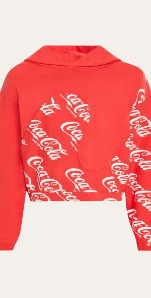 ERL - Men's Terry Coca Cola Swirl Hoodie