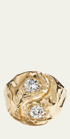 Fie Isolde - Yin and Yang Diamond Ring