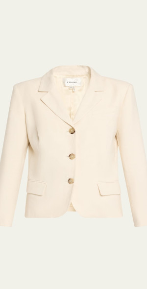 FRAME - The Linen Smart Blazer
