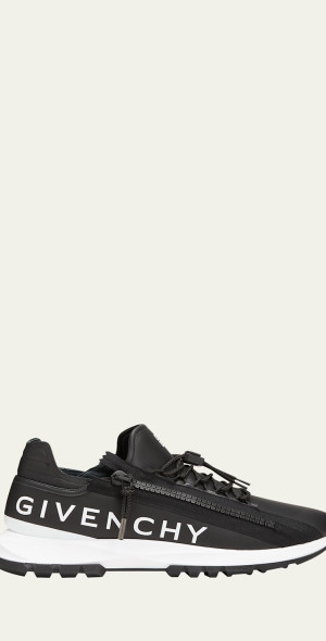 Givenchy - Men's Spectre Leather Side-Zip Runner Sneakers