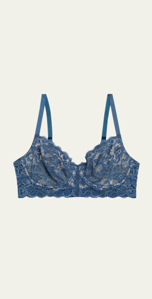 Hanro - Marlene Floral Lace Longline Bra