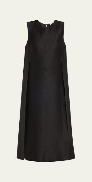 Heirlome - Zoey Long Side-Split Silk Top