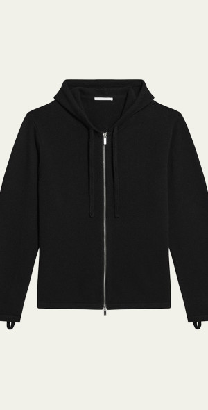 Helmut Lang - Men's Wool-Cashmere Mohawk Zip Hoodie