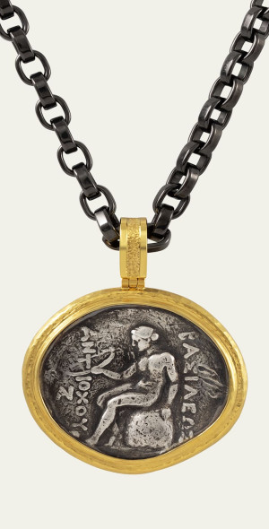 Jorge Adeler - Men's 18K Yellow Gold Apollo Coin Enhancer