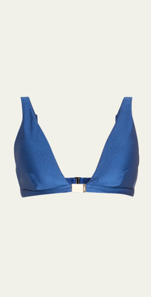 Lagence Lexie Shimmer Bikini Top