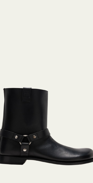 Loewe - Men's Campo Leather Biker Boots