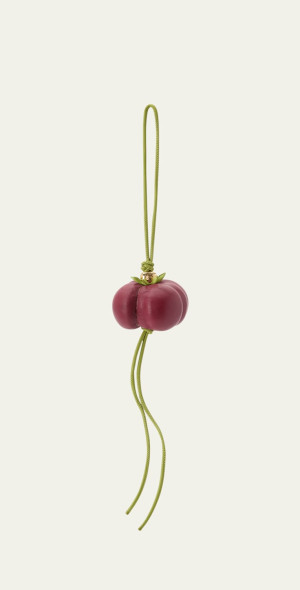Loewe - Tomato Bag Charm in Leather