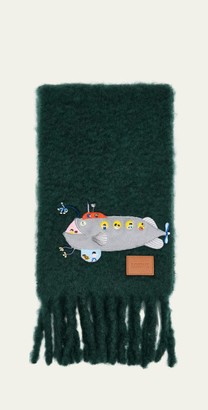 Loewe - Wool-Blend Submarine Scarf