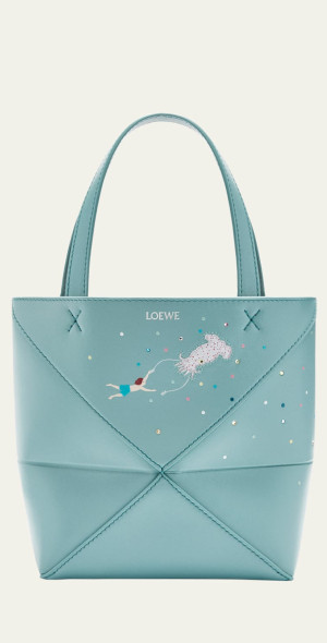 Loewe - x Suna Fujita Puzzle Mini Squid Tote Bag in Leather
