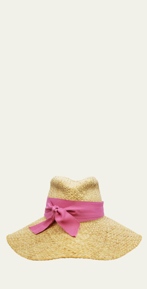 Lola Hats - First Aid Raffia Large Brim Hat