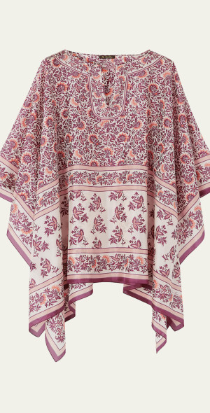 Loro Piana - Daniela Flower-Printed Silk Caftan