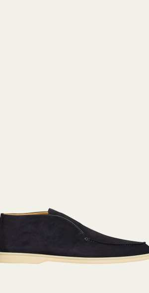 Loro Piana - Men's Open Walk Suede Chukka Boots