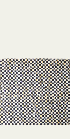 MacKenzie-Childs - Courtly Check Napkin with 1"Sq. Check Pattern
