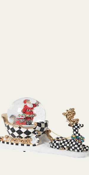 MacKenzie-Childs - Dashing Through the Snow Globe