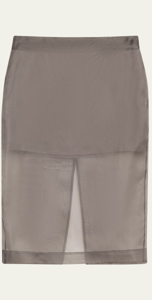 MARIA MCMANUS - Low Rise Sheer Skirt