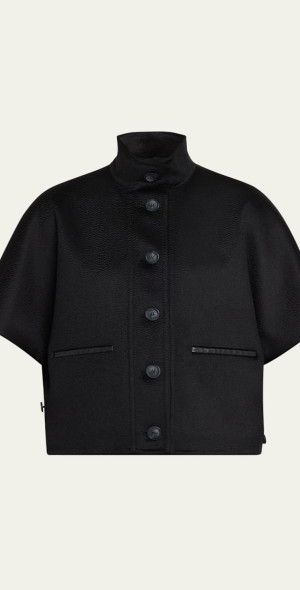 Max Mara - Cashmere Roll Cape