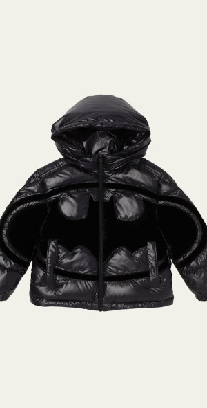 Moncler - Boy's Solander Batman Logo Jacket