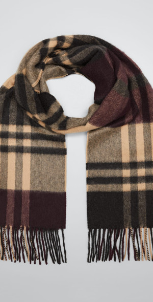 Neiman Marcus - Men's Cashmere Exploded Plaid Scarf